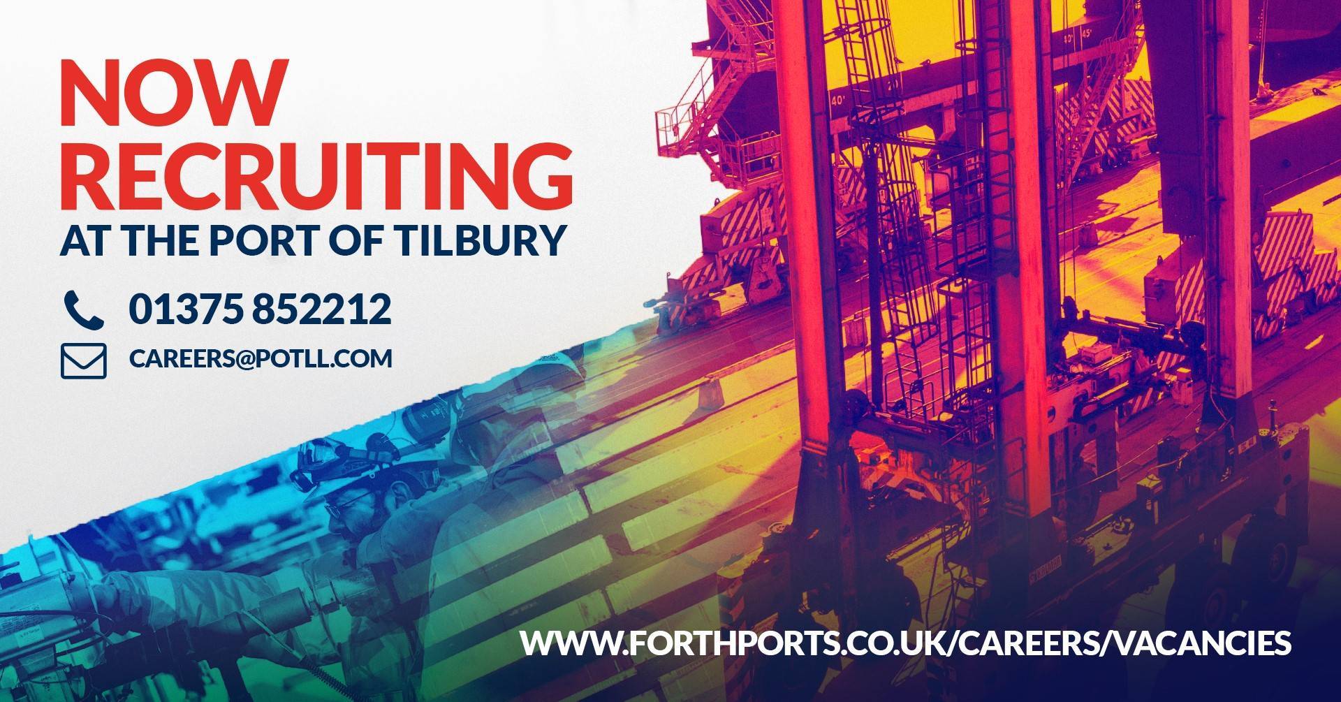 Tilbury showcases career opportunities at local event | Forth Ports