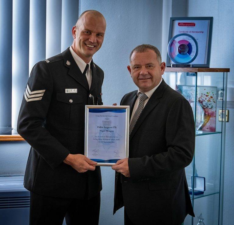 Two decades of policing recognised for Port of Tilbury’s Police ...