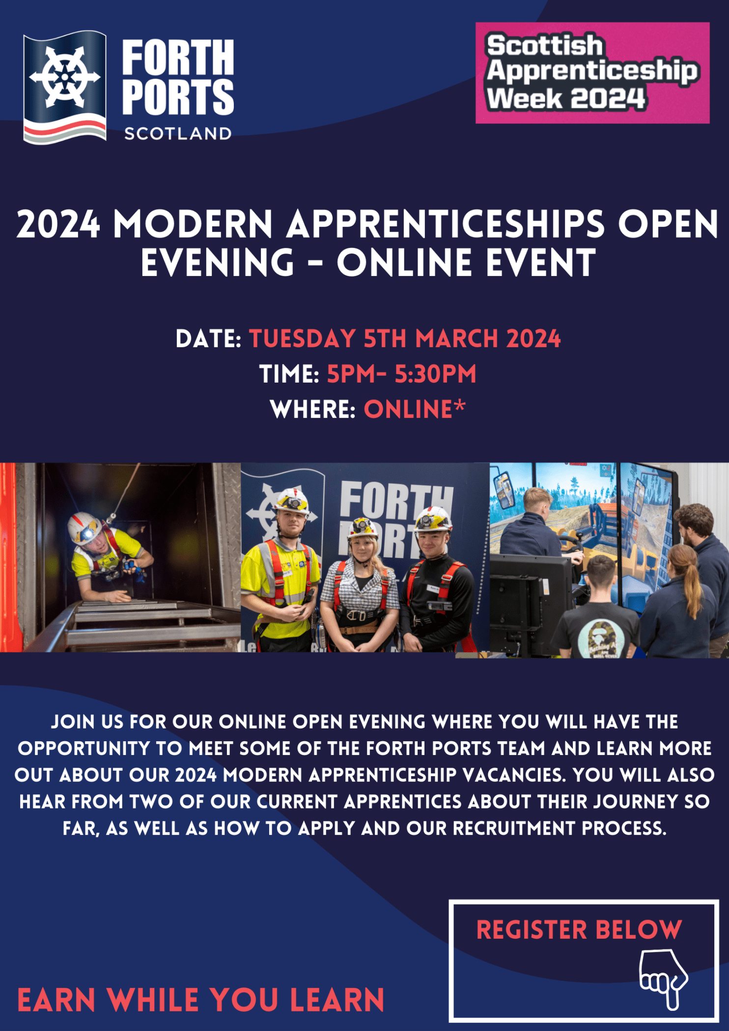 Apprenticeships | Forth Ports